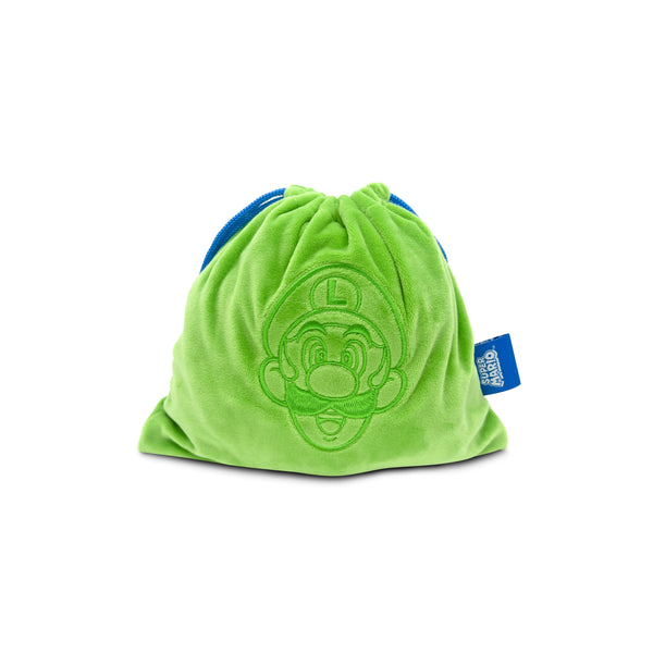 Officially Licensed Super Mario™ Luigi 3D Hooded Inflatable Travel Pil ...
