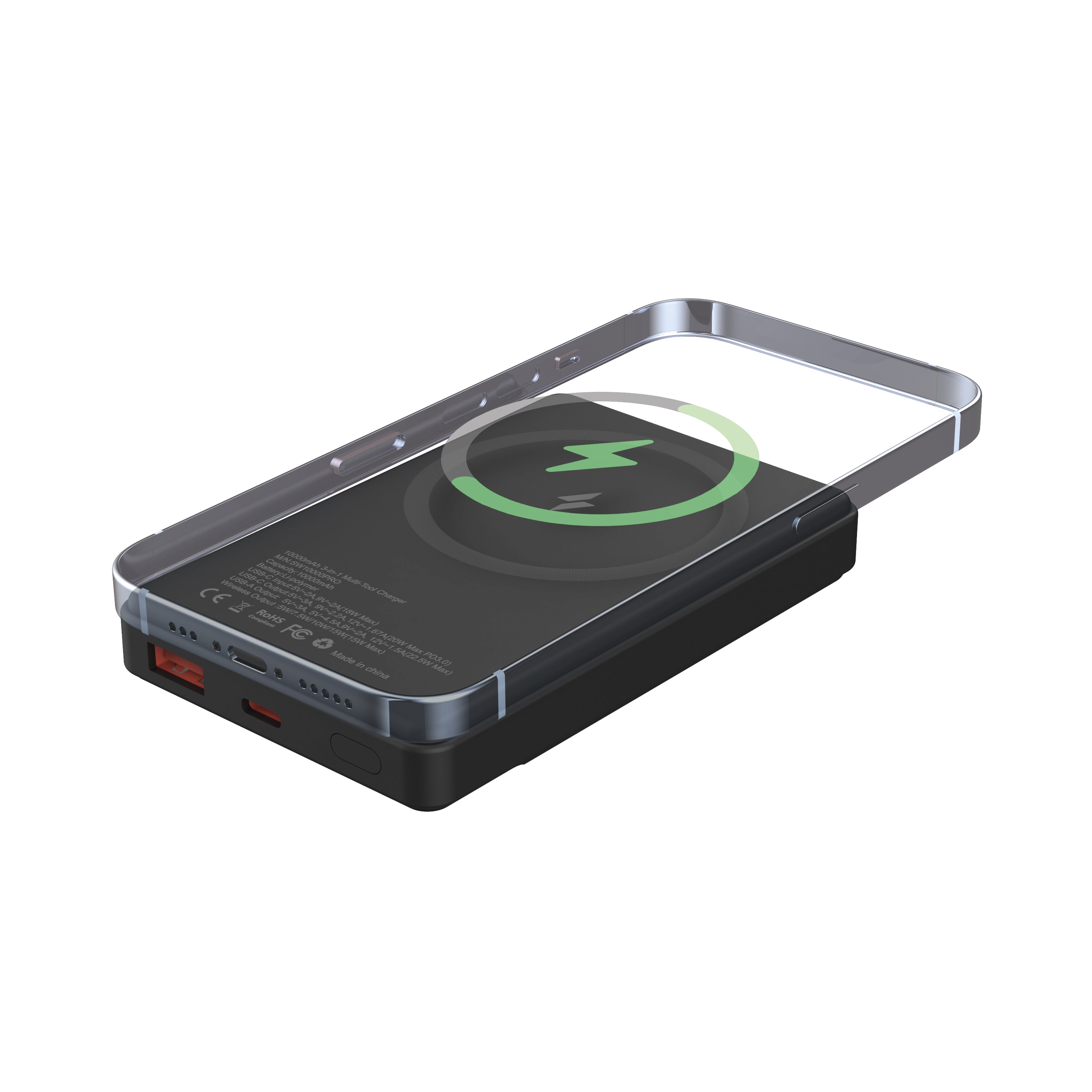 Eco-friendly 22.5W Dual-USB PD Multi-Tool Magnetic Wireless Charger ...